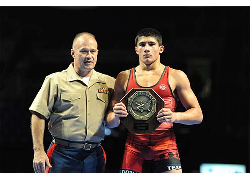 AJ Ferrari is Wrestler of the Week - Texas Wrestling