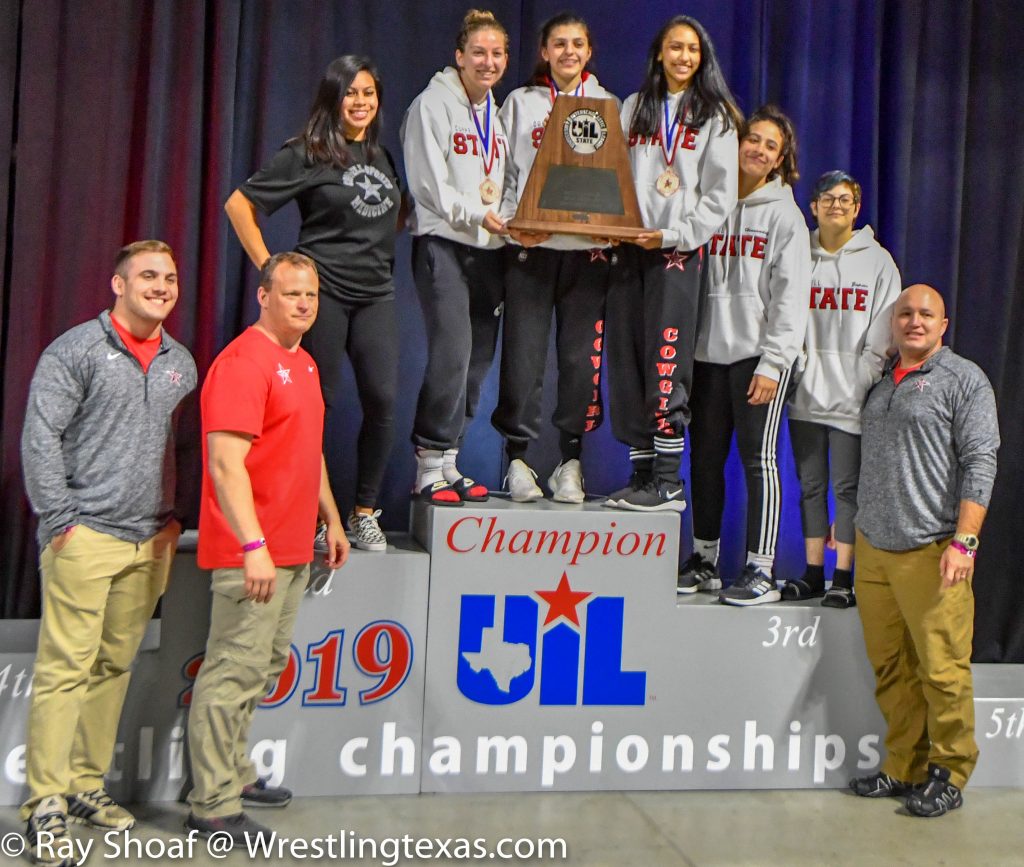 UIL State Championship Girls 5A & 6A Team Placers - Texas Wrestling