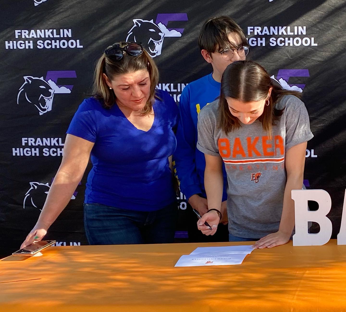 Fatima Veyna Signs with Baker University - Texas Wrestling