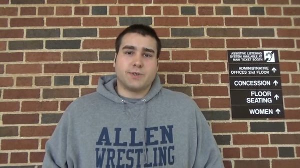 Allen's Drake Madole at the National Wrestling Hall of Fame Classic ...