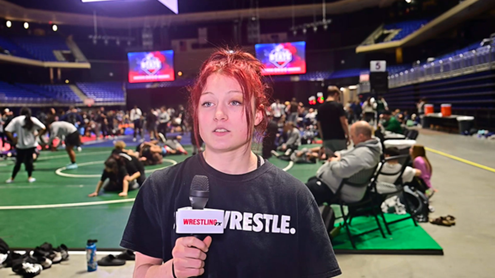 Riley Rayome 107 lb The Woodlands HS pre tournament - Texas Wrestling