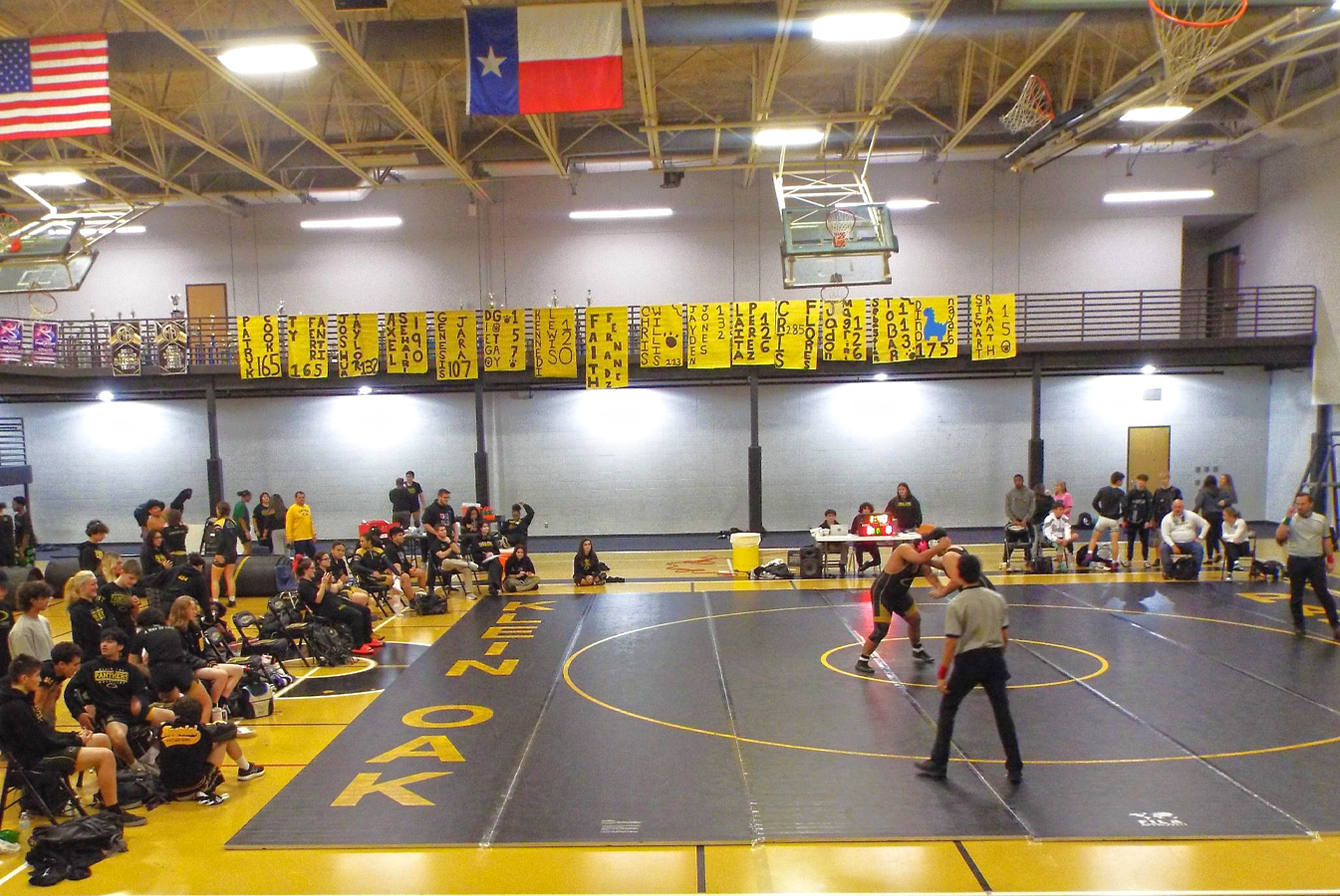 Klein Oak Senior Night vs. League City Clear Falls - Texas Wrestling