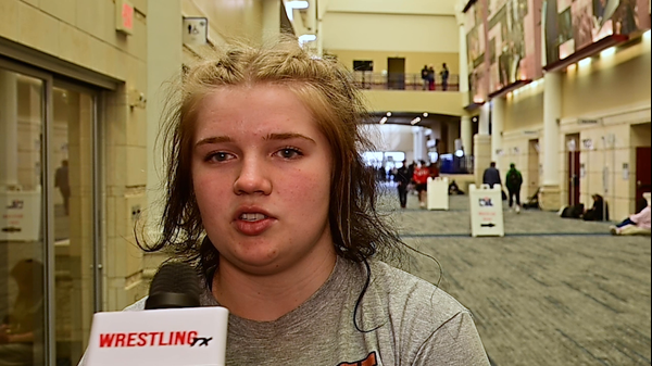 Jolee Jones 235lb Dumas pre-final interview - Texas Wrestling