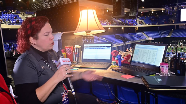 Announcer Kat Balch - Describes her routine to announce a tournament ...