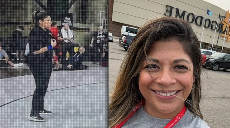 Houston Native Erica Reyes Stands Out Officiating at Her First Fargo ...