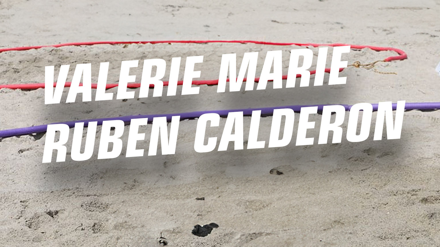 Valerie Marie & Ruben Calderon Compete at UWW Beach World Championships ...