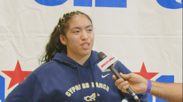 Region 3-6A Champion: 145 Sara Garza (Cypress Ranch (Girls)) 52-3, Jr ...