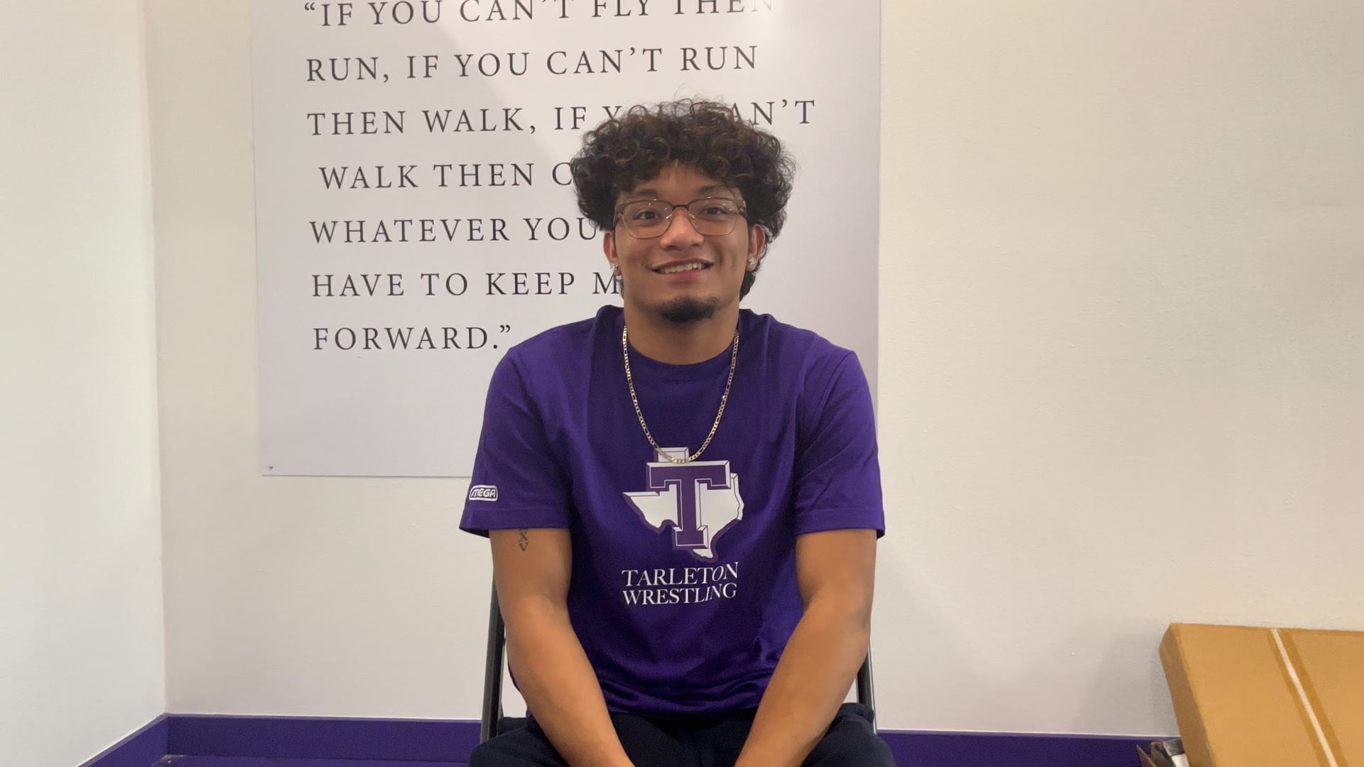 Tarleton Interviews: Kevin Contreras (Grapevine) - Texas Wrestling