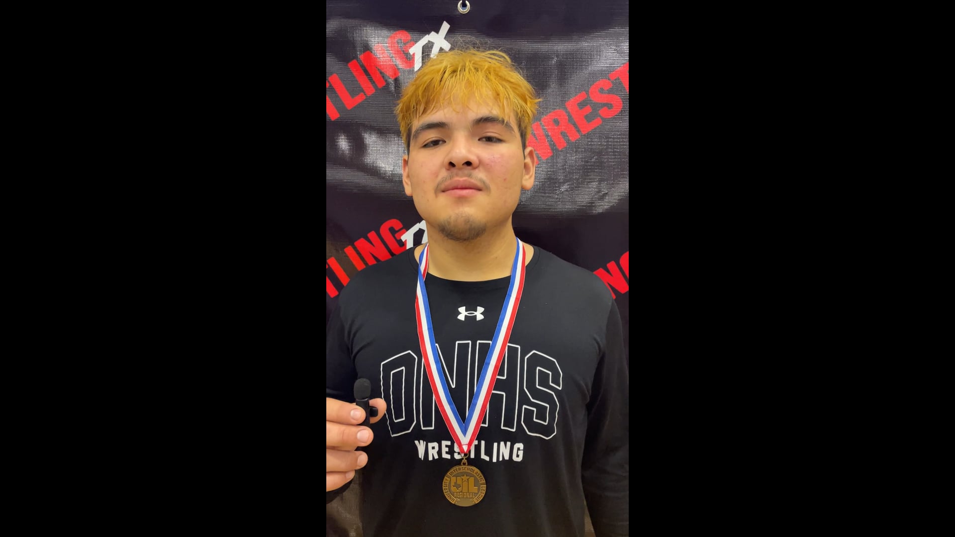 215-Adrian Amaro Donna North: Region 4-5A Interviews - Texas Wrestling