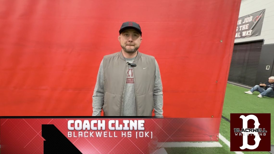 Melissa Classic: Coach Cline, Blackwell (OK) High School - Texas Wrestling