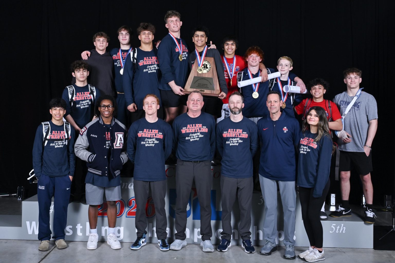 Sweet 16: Allen Wrestling Silences the Noise with Back-to-Back State ...